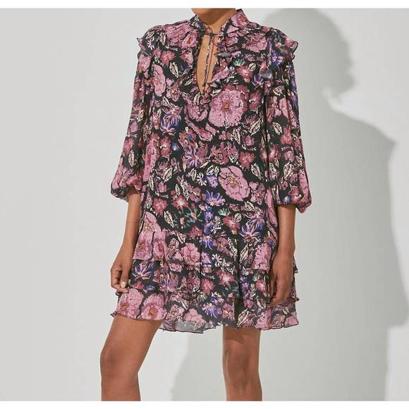 Cleobella | Dresses | New Cleobella Samaya Mini Dress In Jolie Floral ...